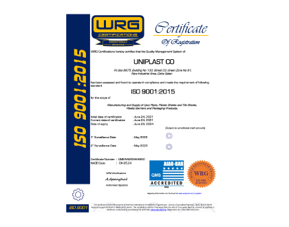 Uniplast Manufacturer And Supplier Of Plastic Products